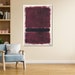 Rothko Inspired Maroon and Black Abstract Canvas Art, Ready to Hang - Etsy