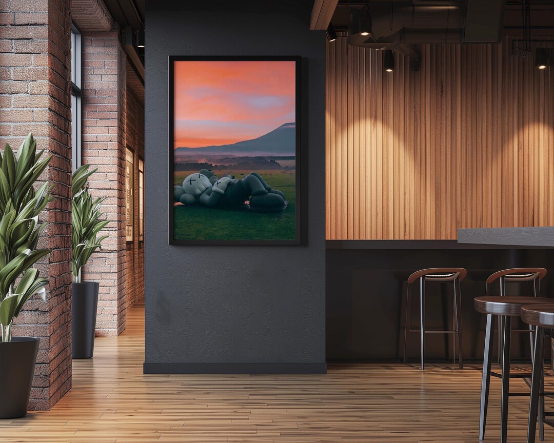 Hypebeast Poster, Sunset KAWS Poster, Hypebeast, Hypebeast Sneaker ...