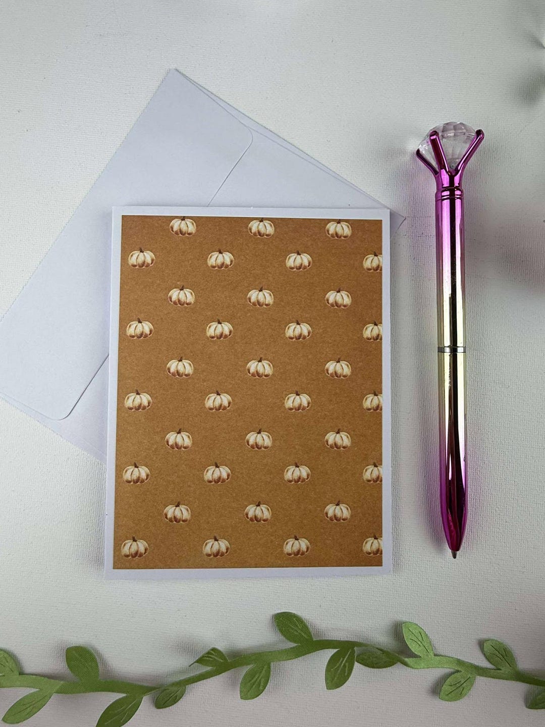 Fall Note Cards , Autumn Card With Envelops, A2 Set of 5 - Etsy