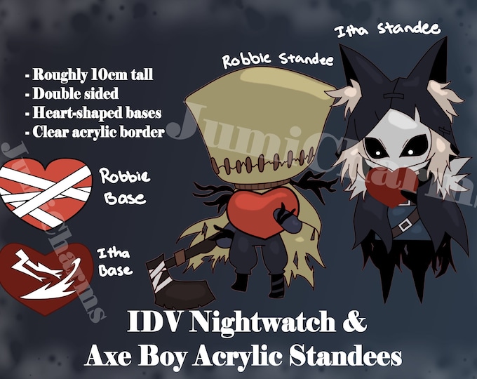 Identity V Ithaqua and Robbie Standees - Etsy