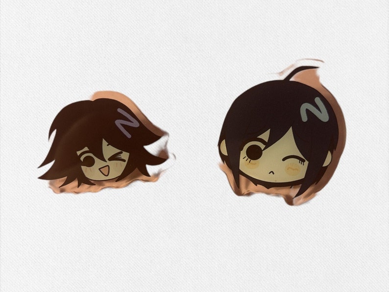 Danganronpa V3 Shuichi Saihara and Kokichi Ouma Acrylic Pins - Etsy