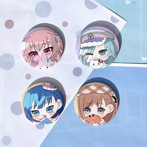 Project Sekai Collab Button Pins | Wxs, 25-ji, MMJ, VBS, L/N PRSK - Etsy