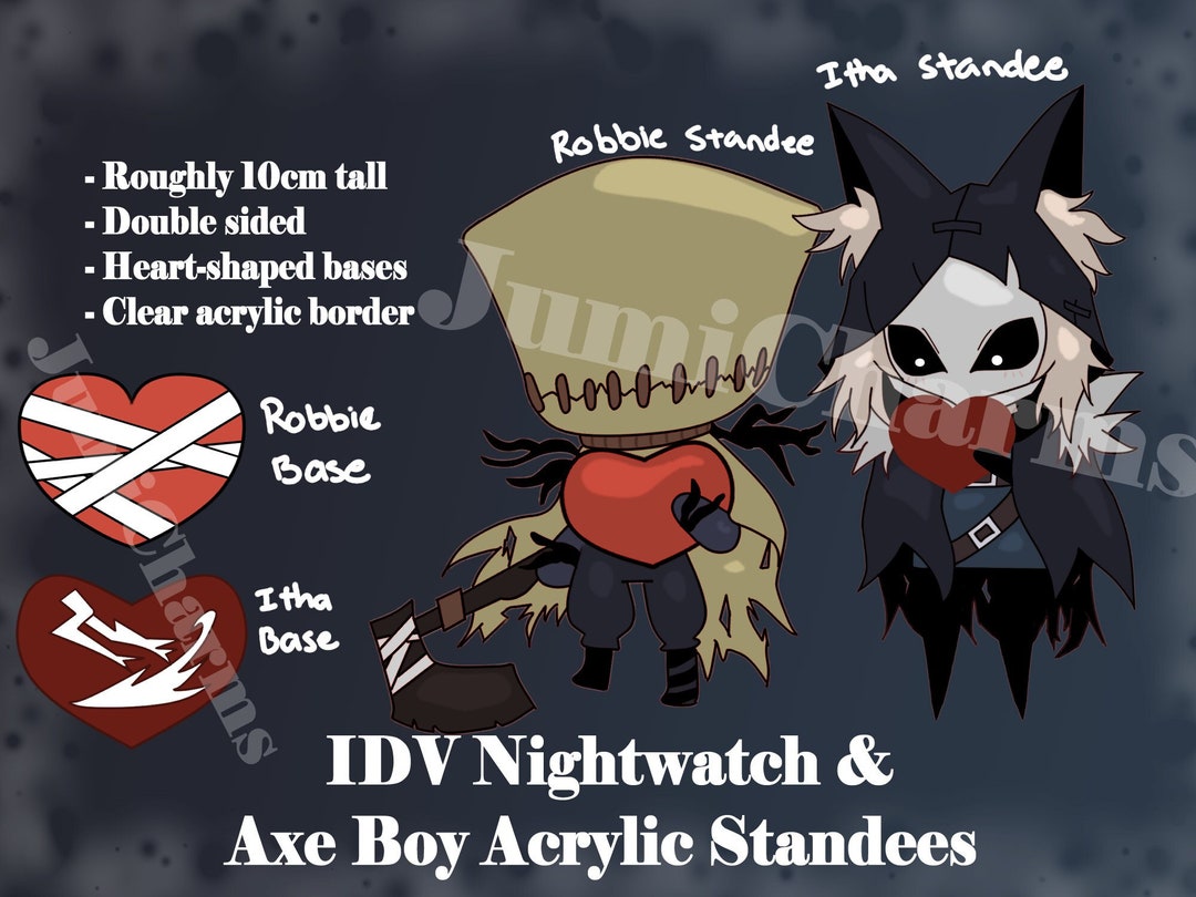 Identity V Ithaqua and Robbie Standees - Etsy