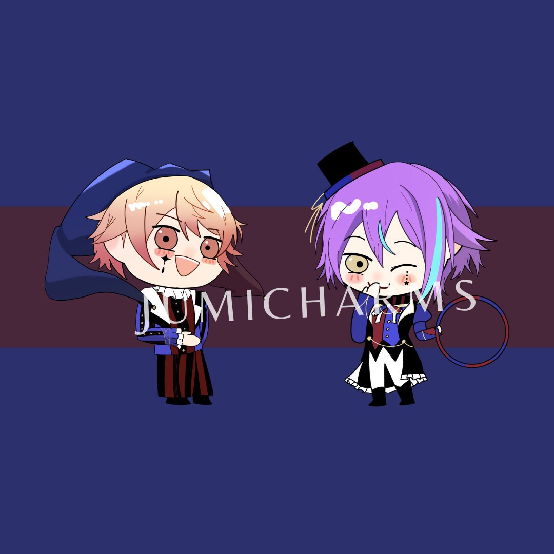 Project Sekai Wxs Rui and Tsukasa Event Keychains - Etsy