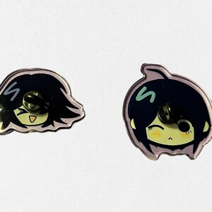Danganronpa V3 Shuichi Saihara and Kokichi Ouma Acrylic Pins - Etsy