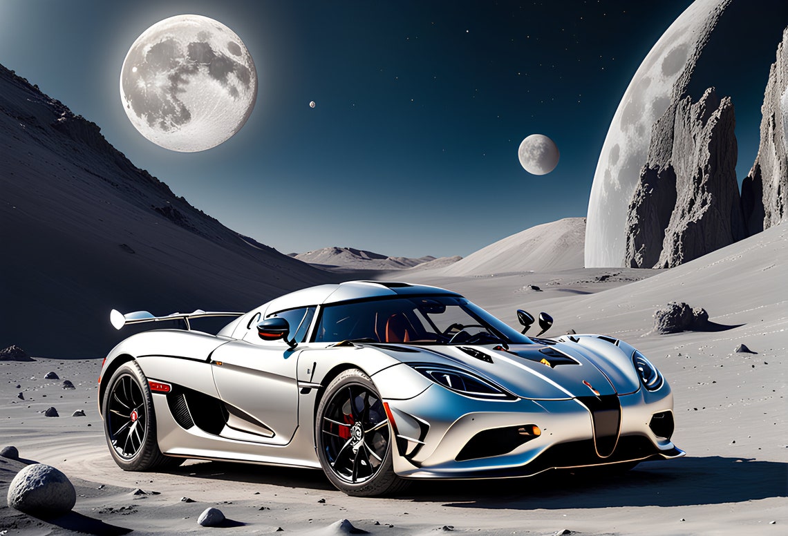 Space Supercar Wallpaper, Galactic Theme, Galaxy, Wall Decor, Room ...