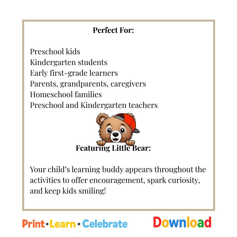 Printable Kids Award Certificates | Little Bear, Jungle, Farm, Ocean ...