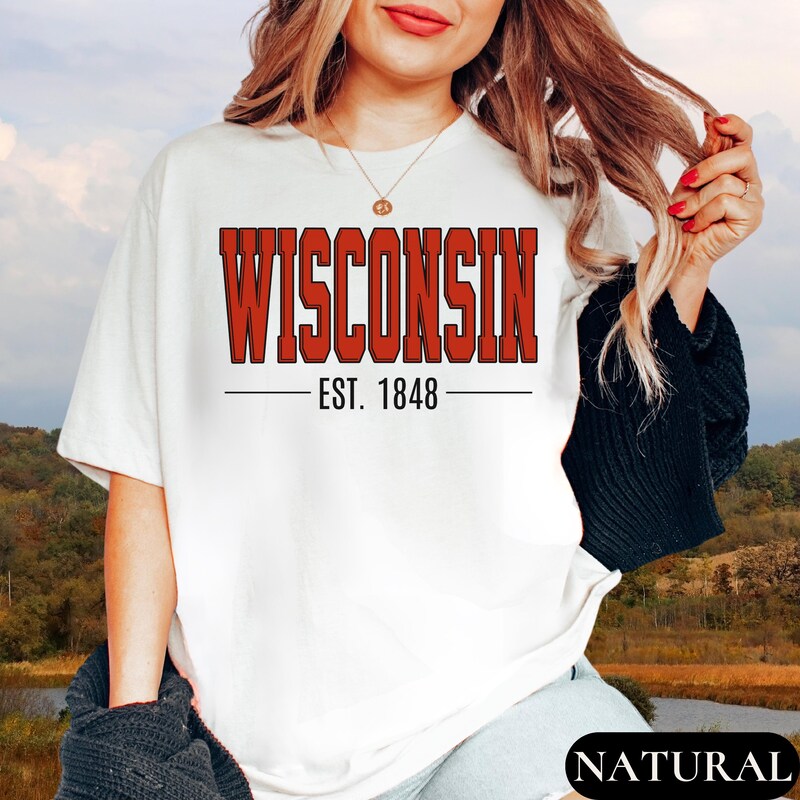 Wisconsin Shirt - Etsy