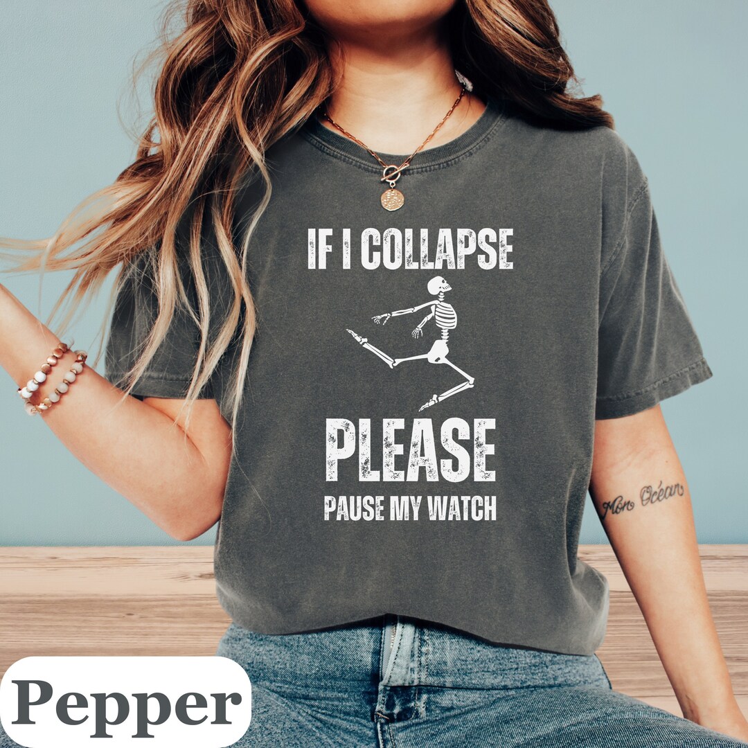 Comfort Colors Funny Skeleton Running Shirt, Fun Running Shirt Running ...