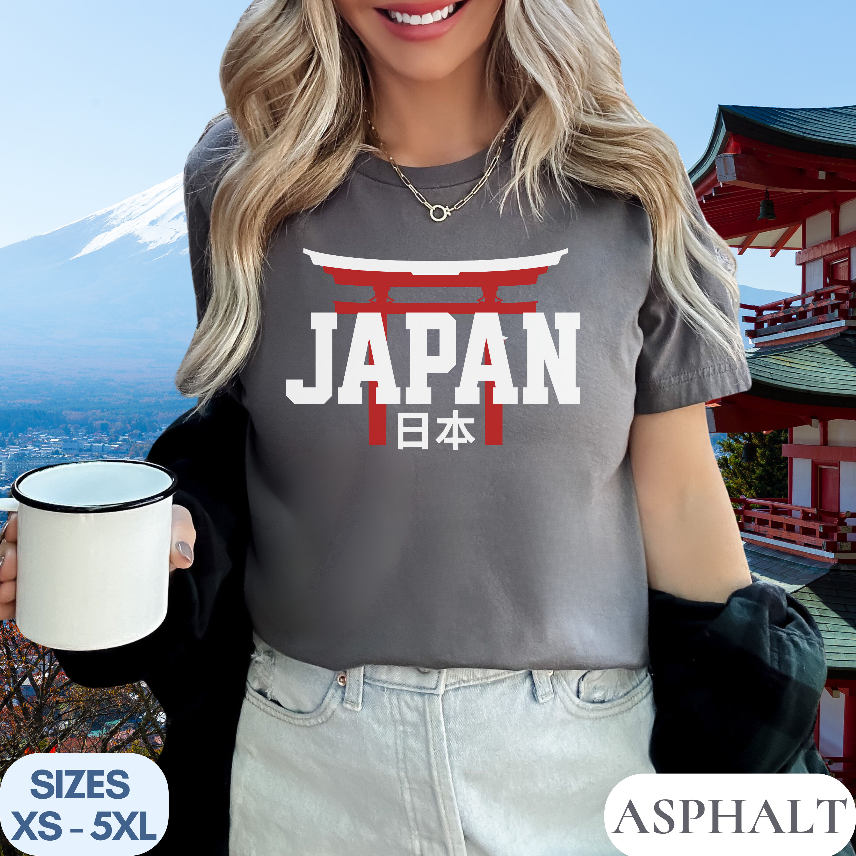 Torii Japan Shirt, Tori Japanese Graphic Tee Torri Japan Style Tshirt Loungewear Japanese ...