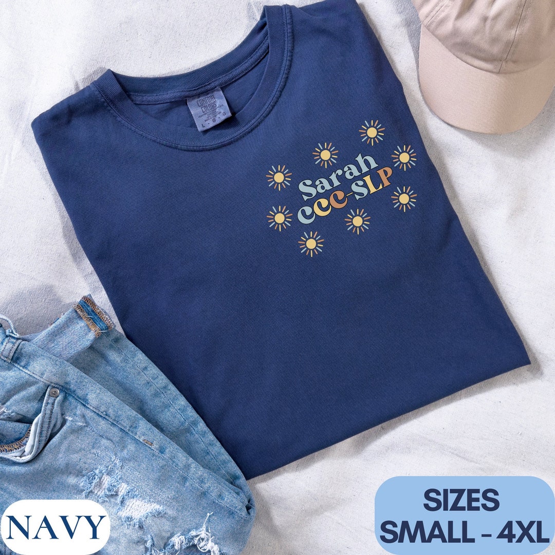 Custom CCC-SLP Speech Language Pathologist Shirt, Speech Therapist ...