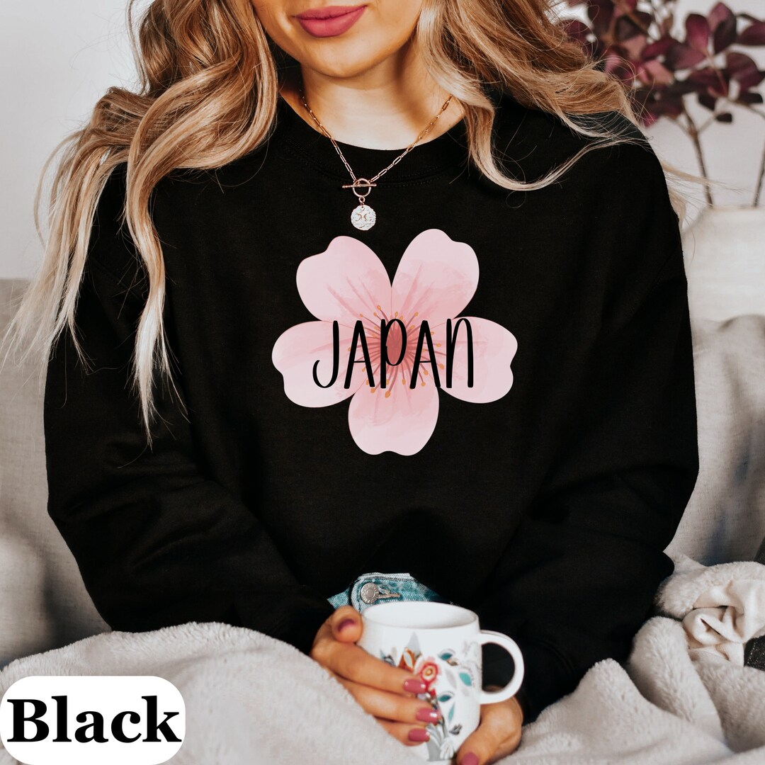 Japan Sweatshirt Japan Sweater Japan Crewneck Japanese Style Crew Neck ...