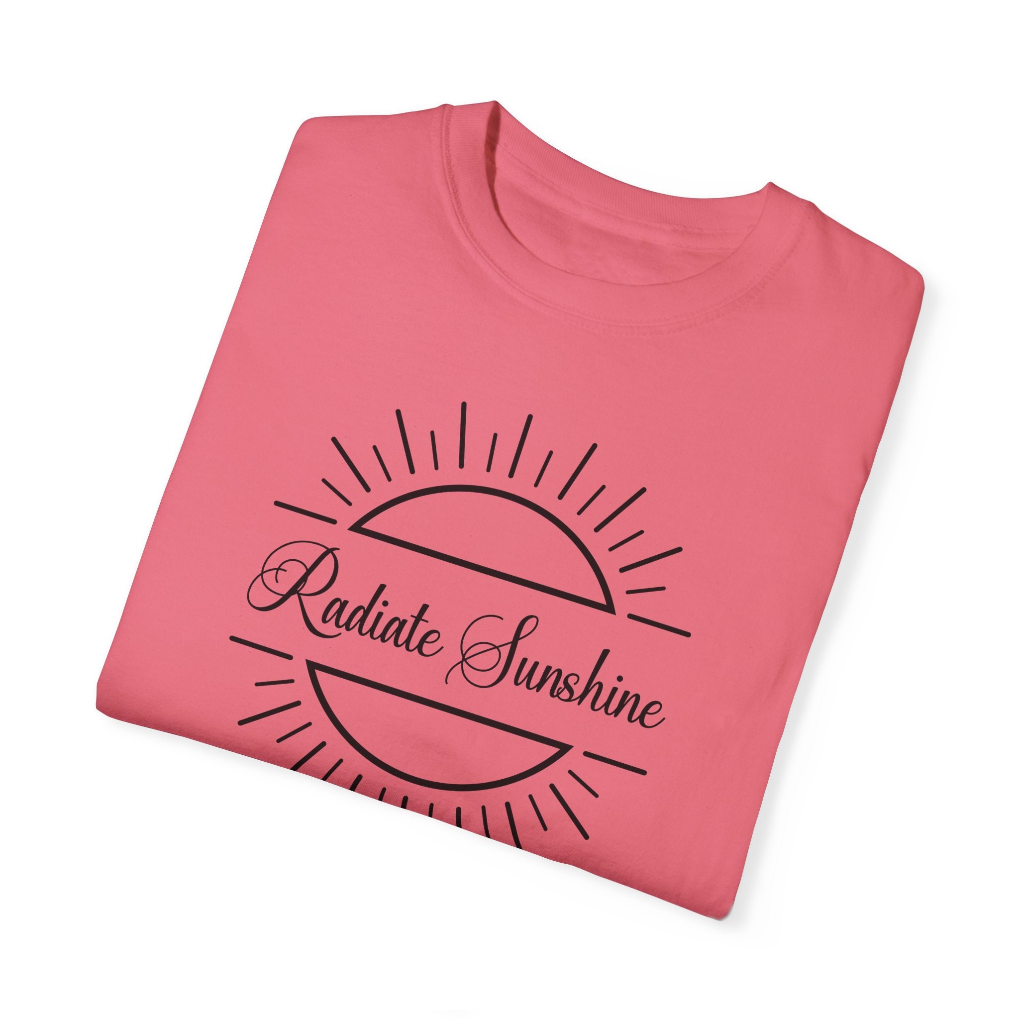 Radiate Sunshine Shirt Women, Comfort Colors Sun Shirt Vintage Trendy ...