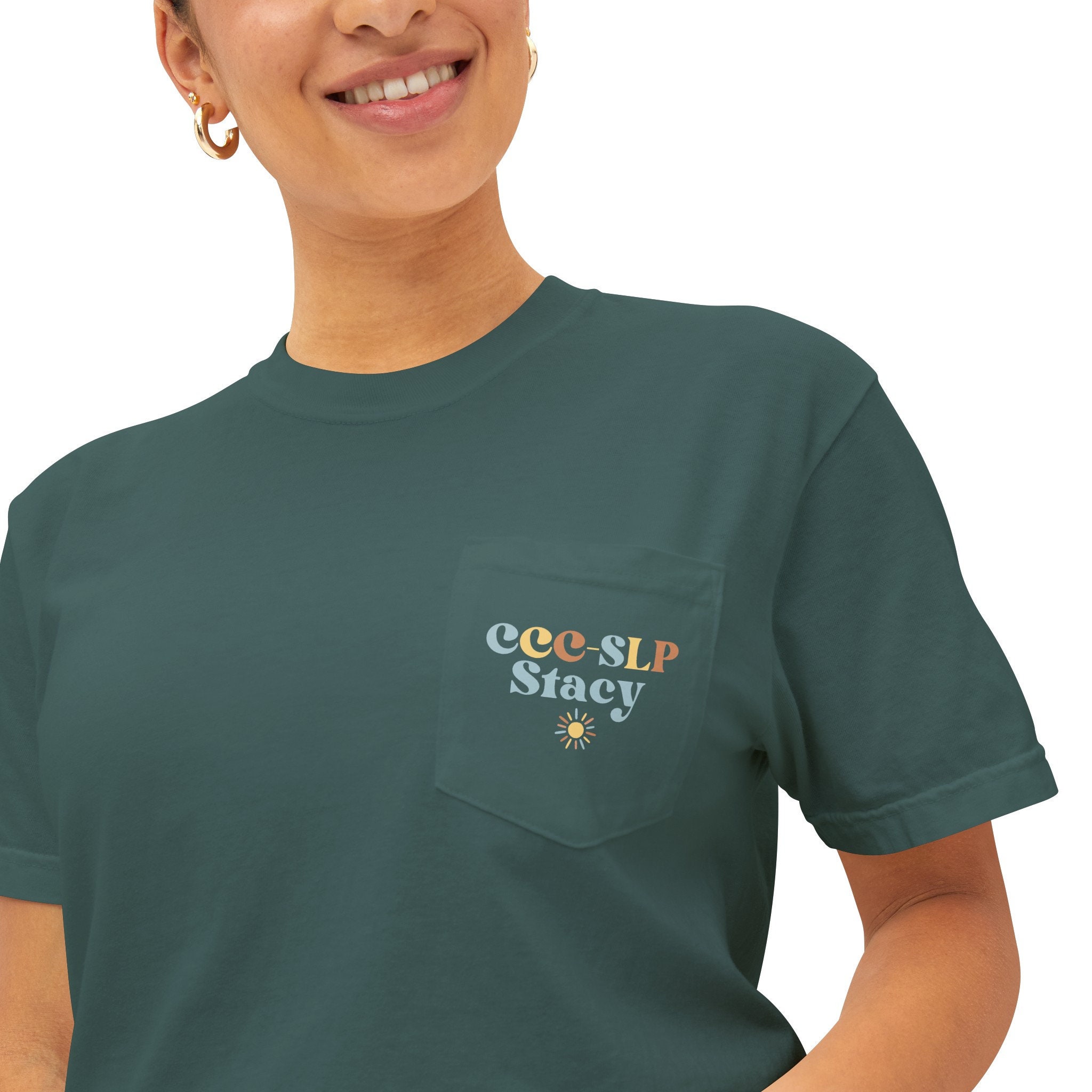 Custom Retro CCC-SLP Shirt, Speech Language Pathologist Shirt Slp ...
