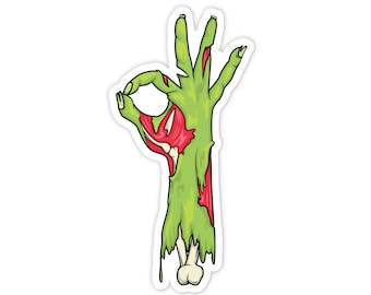 Imp Pirate Zombie Sticker Water Proof, Weather Proof, Vinyl Sticker ...