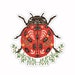 3 Vinyl Sticker, Ladybug Sticker, Water Bottle Sticker, Laptop Sticker ...