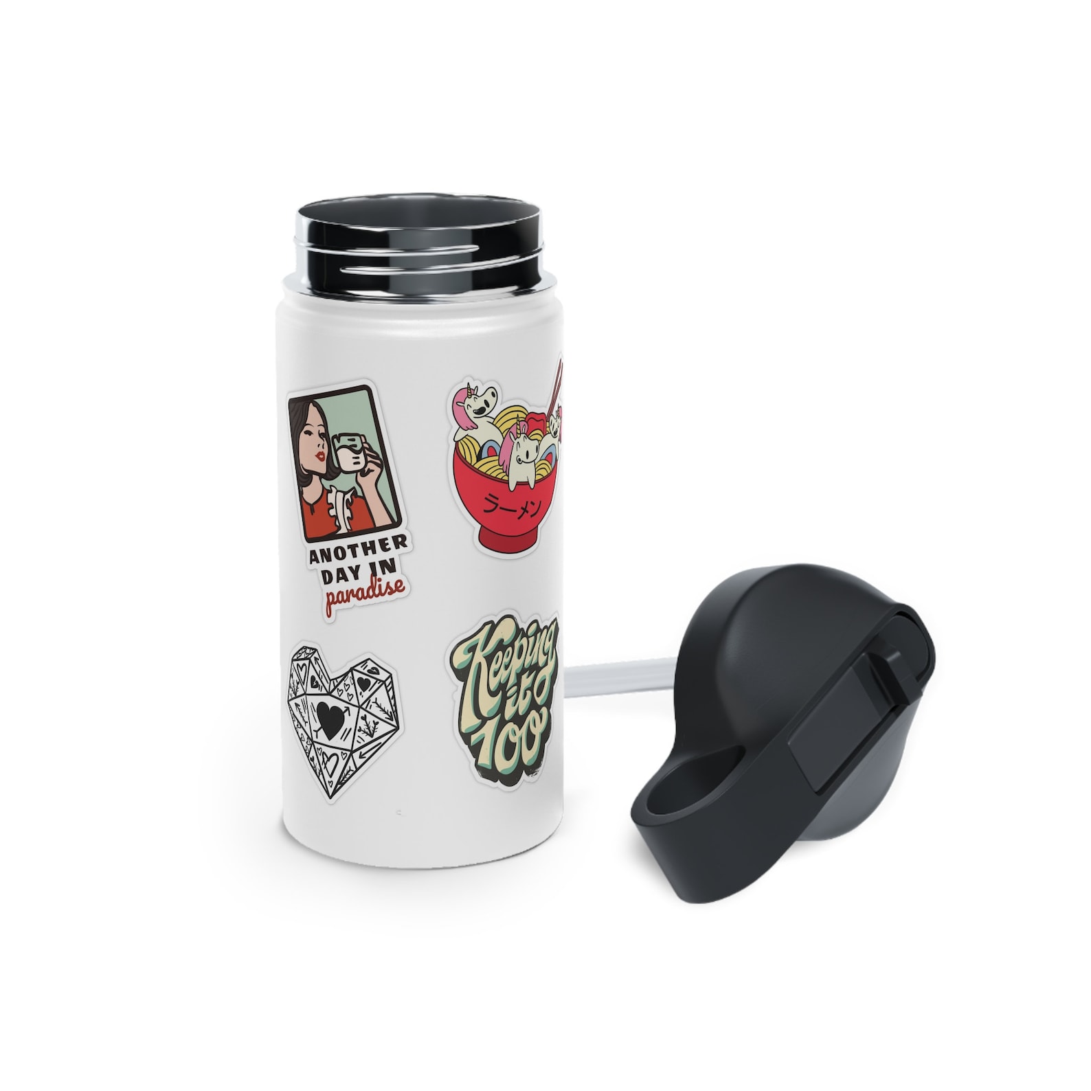 3 Vinyl Sticker, Ladybug Sticker, Water Bottle Sticker, Laptop Sticker ...