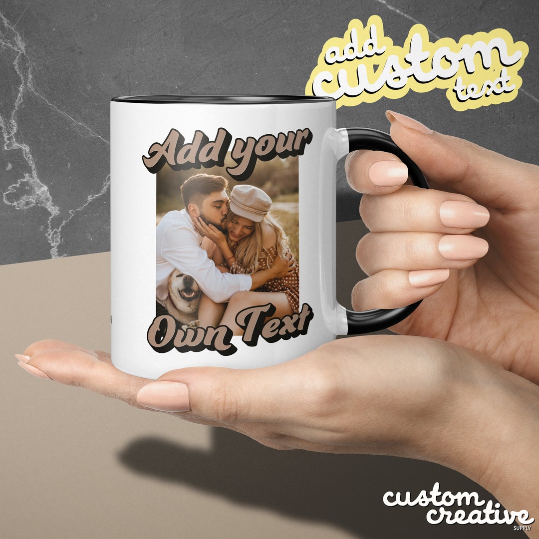 Personalized Photo Coffee Mug Birthday Gift, Custom Mug Gift for Mom ...
