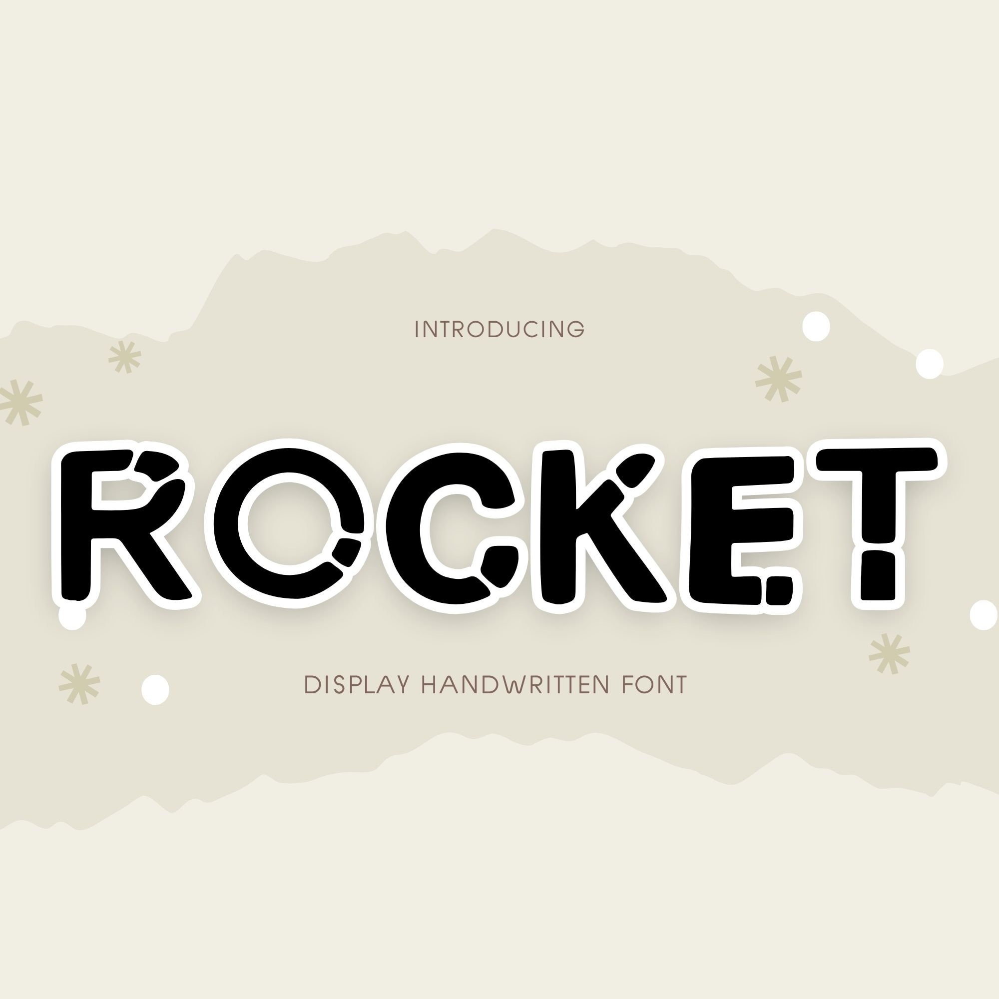 Rocket Font Groovy Font Modern Font Hippie Font 70s Font - Etsy