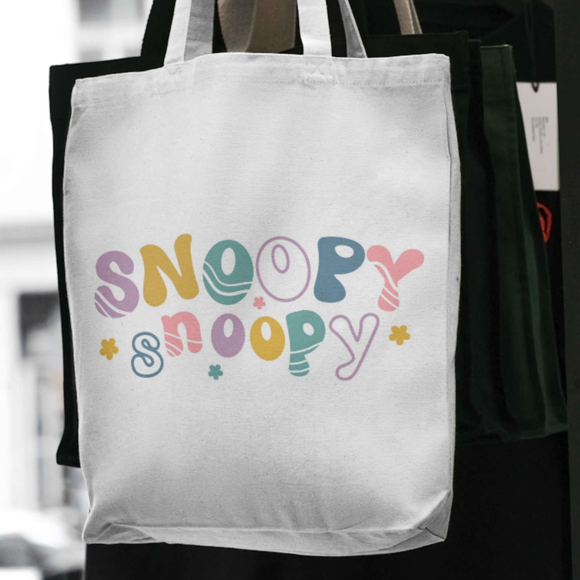 SNOOPY FAMILY Set-groovy Font, Modern Font, Display Font, Cute Font ...