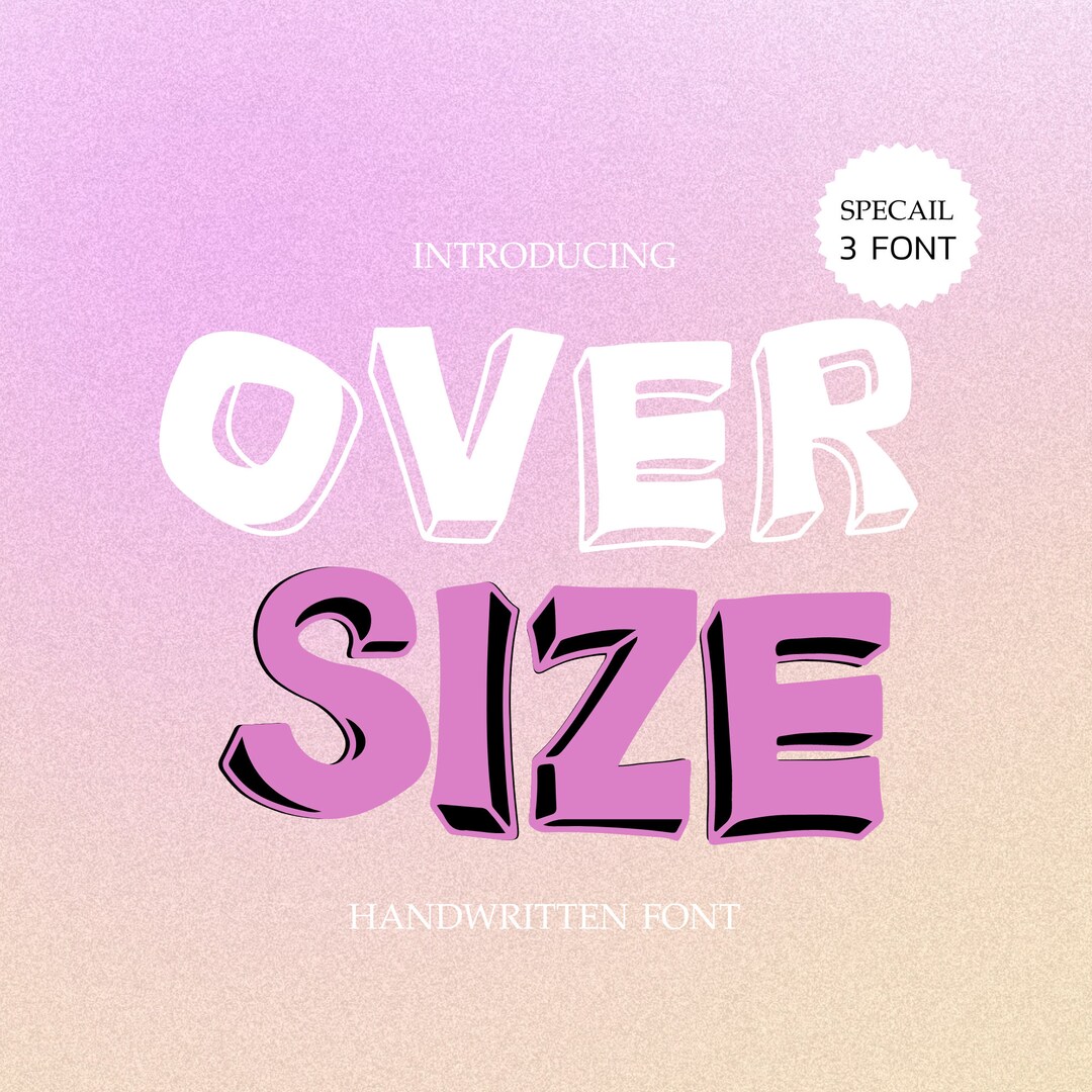 Groovy Bubbly Font, Modern Display Font (OTF) - Etsy