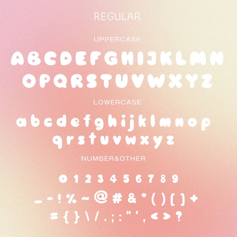 Blossom Retro - Groovy Font, Modern Font, Hippie Font, 70s Font, Cricut ...