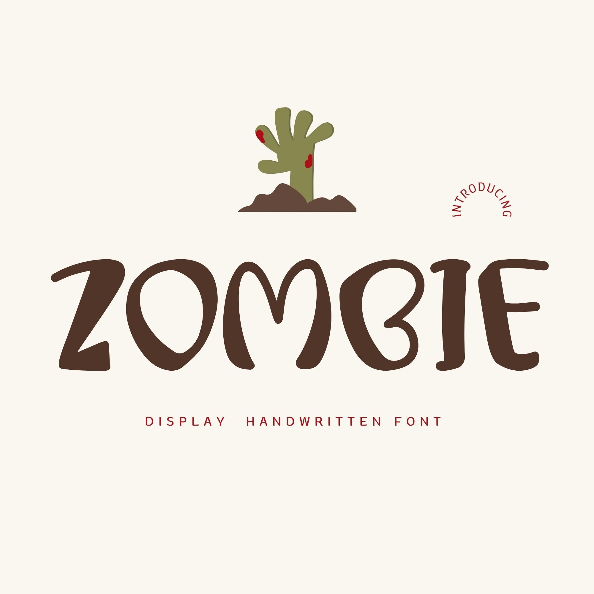 ZOMBIE Font Groovy Font Modern Font Hippie Font 70s Font - Etsy