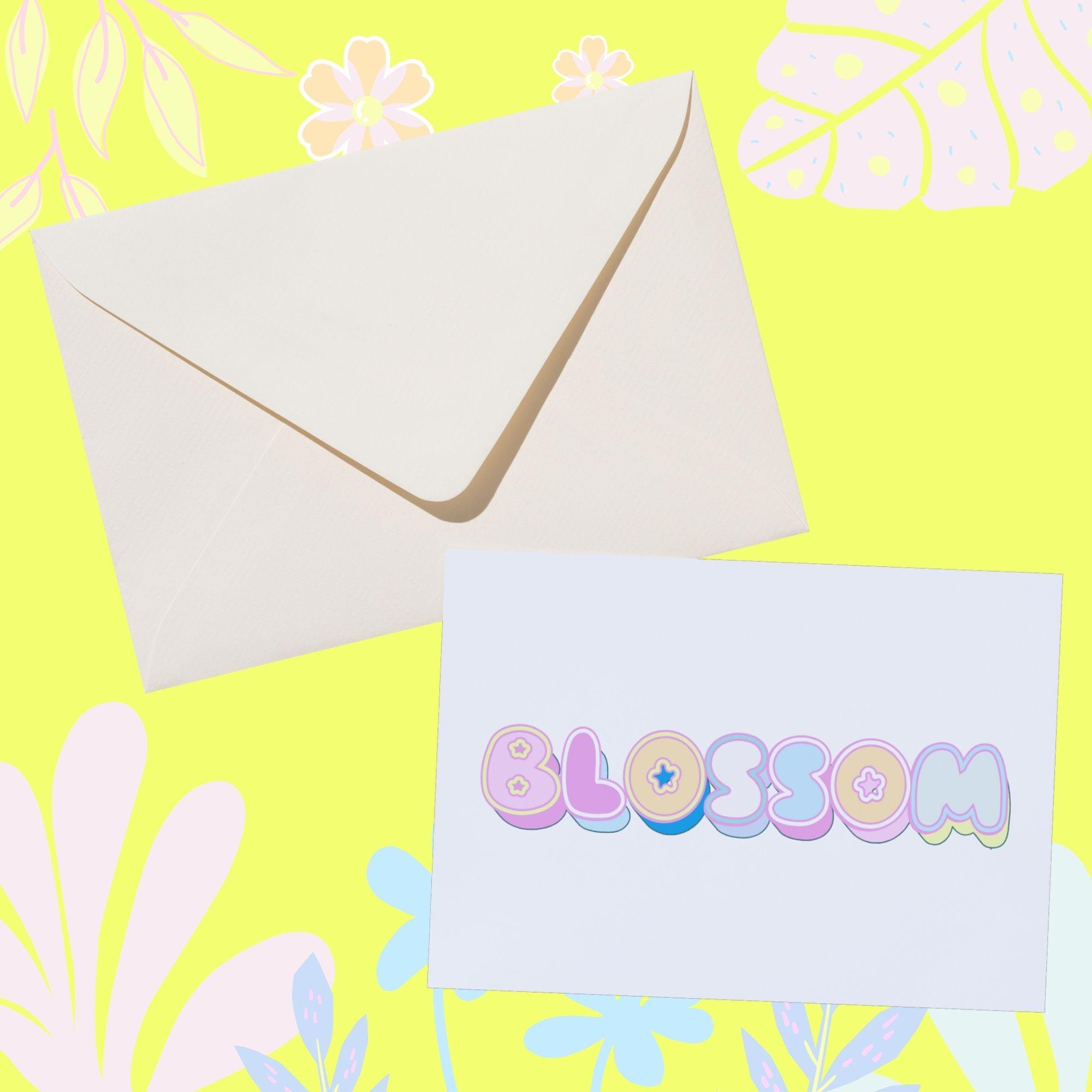 Blossom Retro - Groovy Font, Modern Font, Hippie Font, 70s Font, Cricut ...