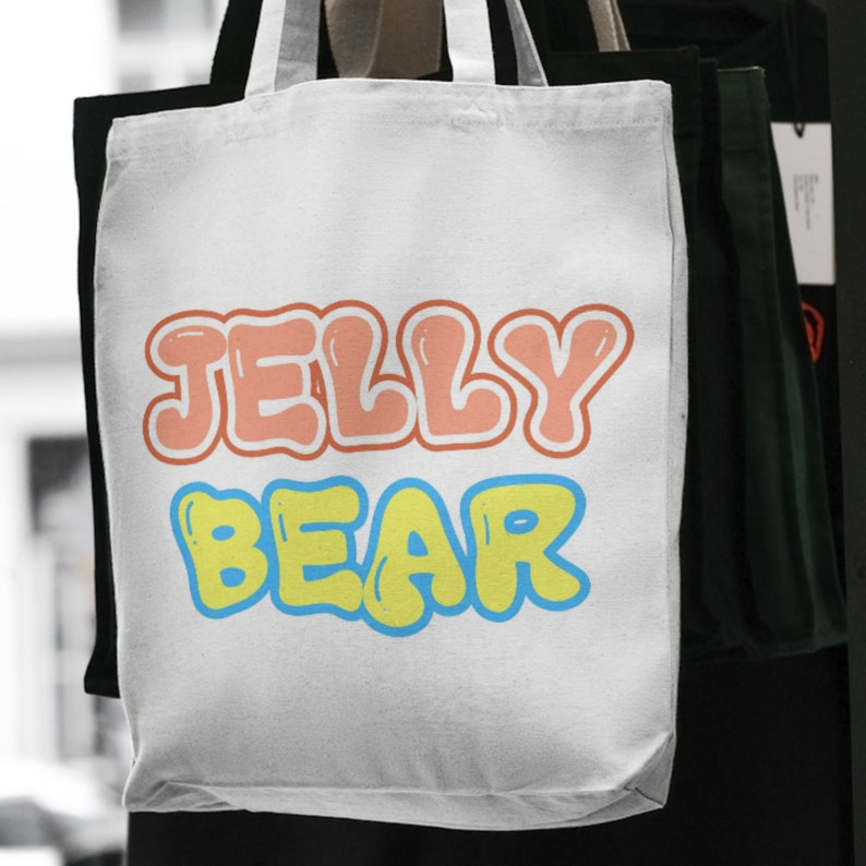JELLY BEAR Font -groovy Font, Modern Font, Display Font, Cute Font ...