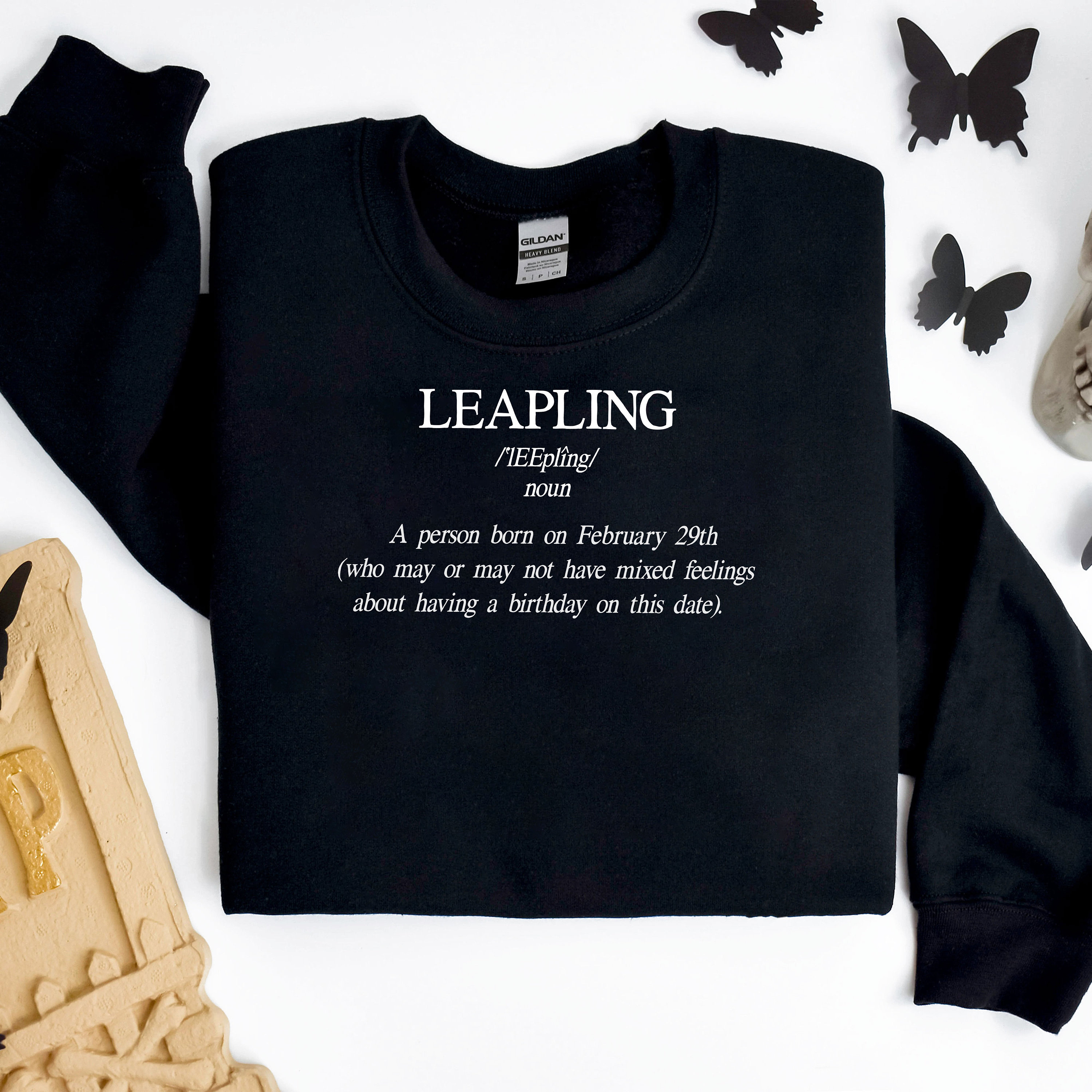 Leapling Definition Sweatshirt, Funny Leaper T-shirt, Leap Birthday T ...