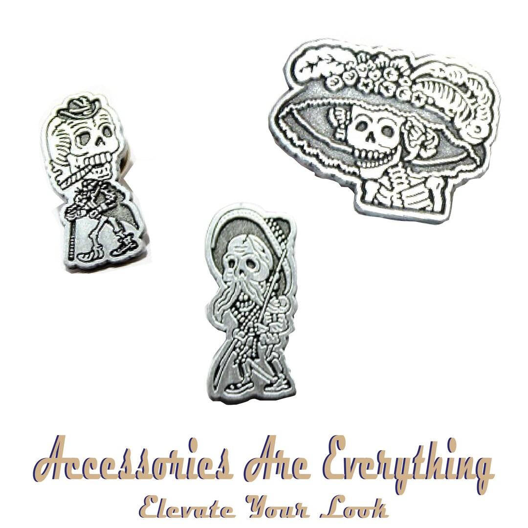 Dia De Los Muertos Lapel Pins Day of the Dead Lapel Pins Free Shipping ...