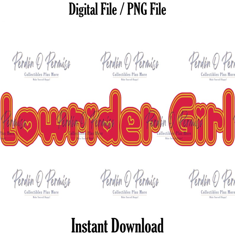 Lowrider Girl Digital Art | High Resolution PNG | Clear Transparent ...