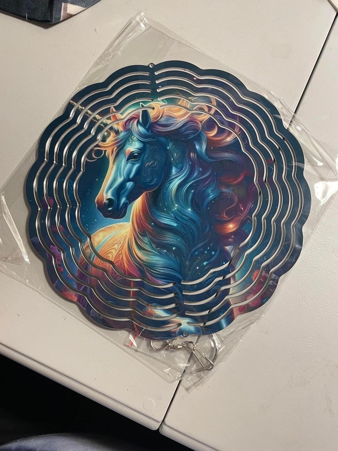 Unicorn Wind Spinner Garden Wind Spinner Unicorn Yard Decor - Etsy