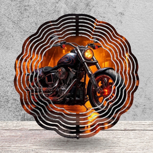 Motorcycle Yard Art - Etsy