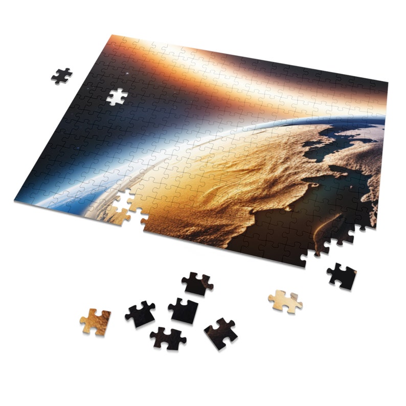 Stunning 3D Earth View From Space Jigsaw Puzzle for Adults Mind-blowing ...