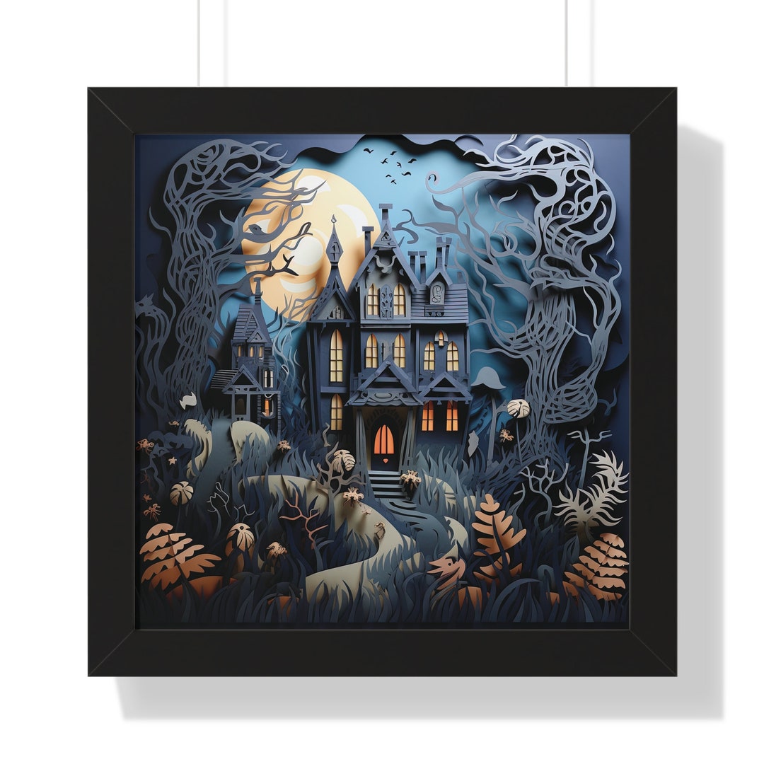 Paper Art Print Witches Castle Paper Print of Witches Castle - Etsy