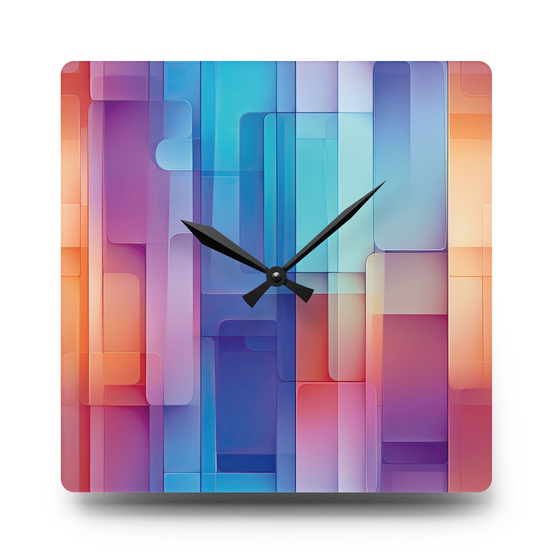 Peacock Collection Wall Clocks: Colorful Elegance for Your Space, Clock ...