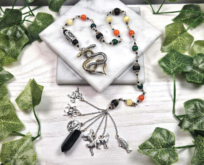 Loki Prayer Beads, Norse God, Norse Mythology, Pagan, Altar Offering ...