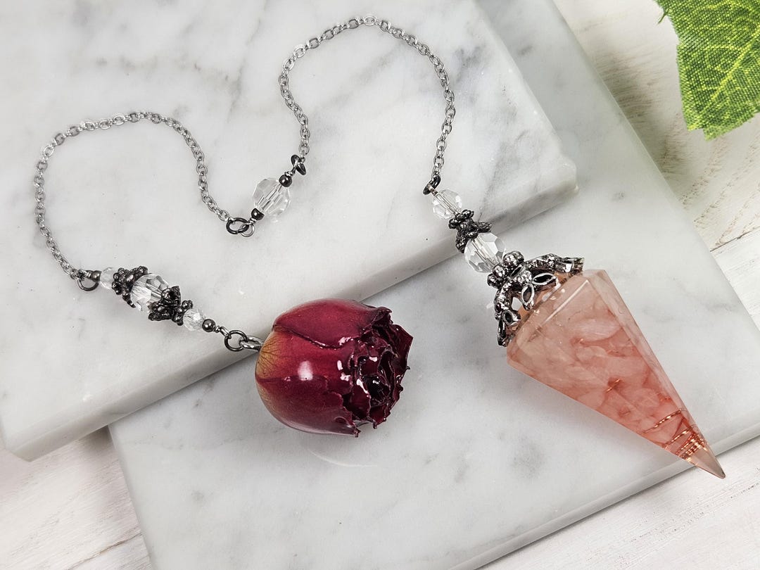 Persephone, Kore, Spring, Rose, Renewal Pendulum, Divination, Dowsing ...