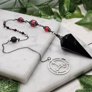 Lilith Mother of Demon, Choose Your Style, Wrapped and Linked Pendulum, Designed to Perform ...