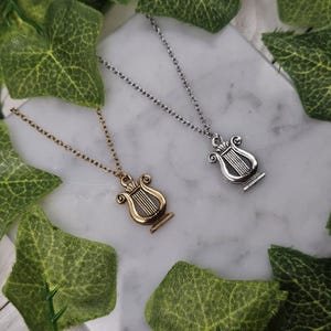 Apollo's Lyre Necklace, Greek Mythology Jewelry, Ancient Greece - Etsy