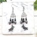 The Morrigan Celtic Goddess Earrings, Celtic Mythology, Trinity Knot ...