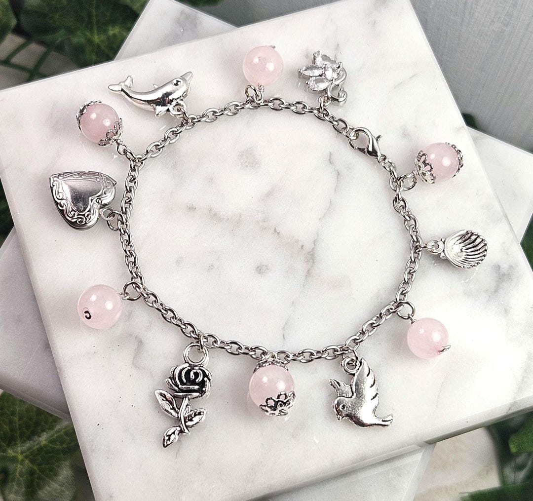 Aphrodite Charm Bracelet, Greek Goddess, Deity Based Jewelry, Hellenic ...