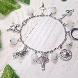 Apollo Selene simply Charmed Charm Bracelet, Greek Mythology, Greek God ...