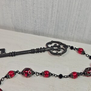 Hekate Prayer Beads With Hekate's Wheel, Snake and Skeleton Key - Etsy