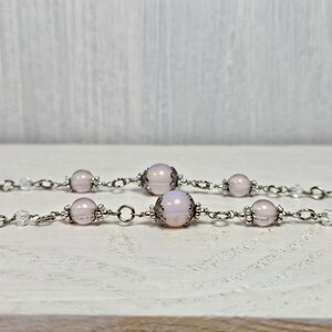 Aphrodite Venus Prayer Bead Rosary Necklace From the "opalite ...
