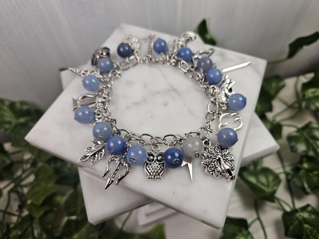 The Odyssey Charm Bracelet, Greek Mythology Inspired Jewelry, Greek God ...