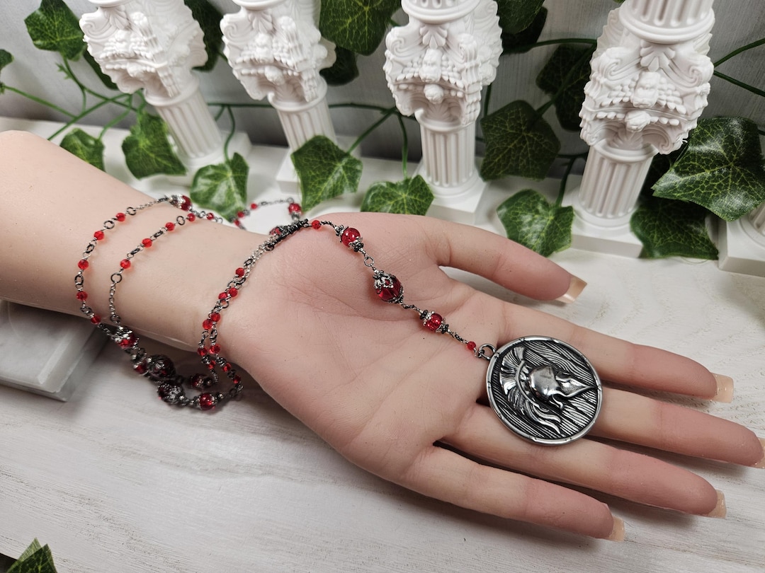 Ares, Mars Rosary, Prayer Beads, Greek, Roman, Mythology, Hellenic ...