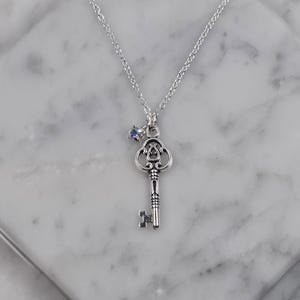 Hecate's Key Necklace .925 Sterling Silver Plated Chain, Hekate's Key ...