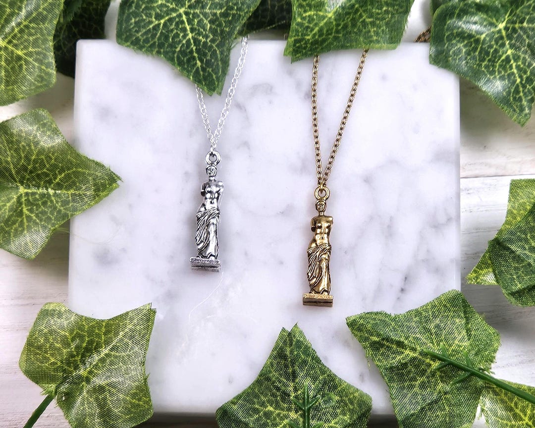 Venus Di Milo Necklace, Aphrodite of Milos Necklace, Goddess Jewerly ...